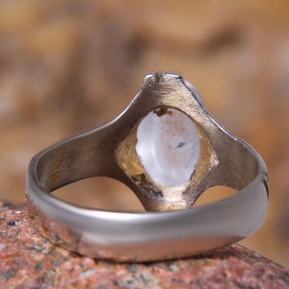 Persian Dur-e Najaf Silver Ring For Men Elegance Bahman