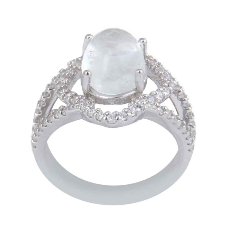 Persian Silver Ring with Real Purple Amethyst For Women Shokofeh ...