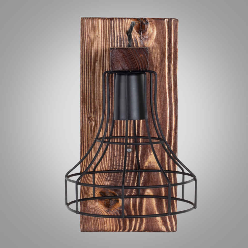 Handmade Wooden Wall Lamp Sconce 8104055 - ShopiPersia Handmade Wooden Wall Lamp Sconce 8104055 - ShopiPersia