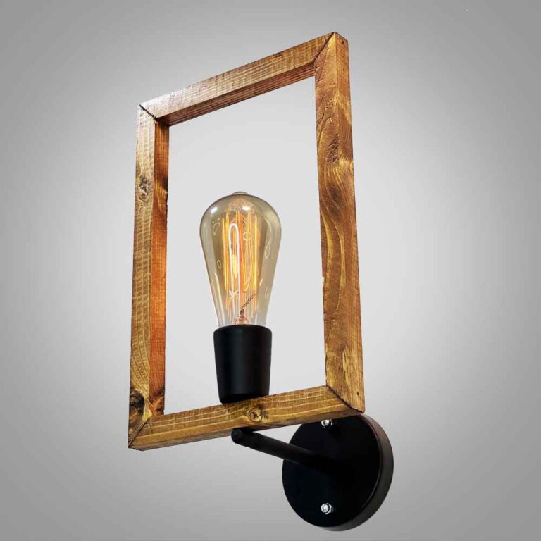 Wooden Wall Sconce Light Modern and Minimalist Style Cozy Aesthetic T2 ...