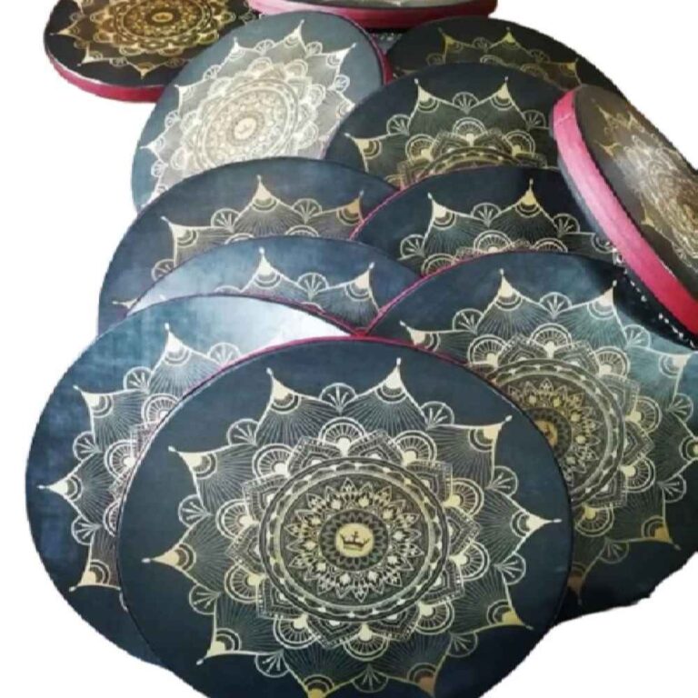 Persian Daf Drum Instrument Model Eslimi - ShopiPersia