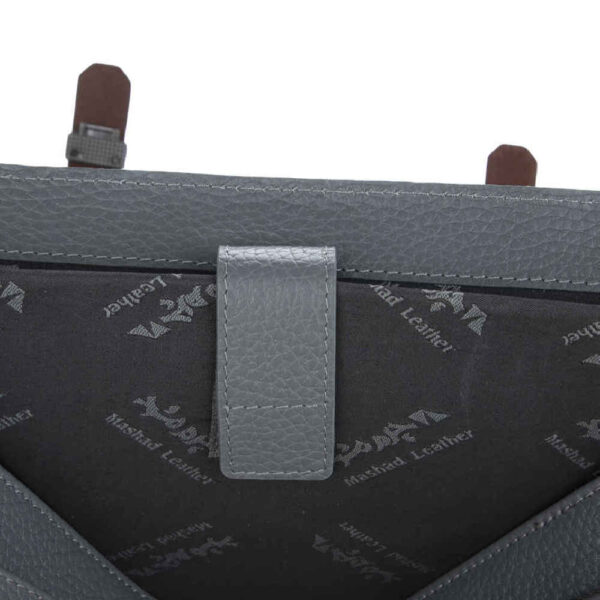 Persian Leather Briefcase - Mashhad Model - ShopiPersia