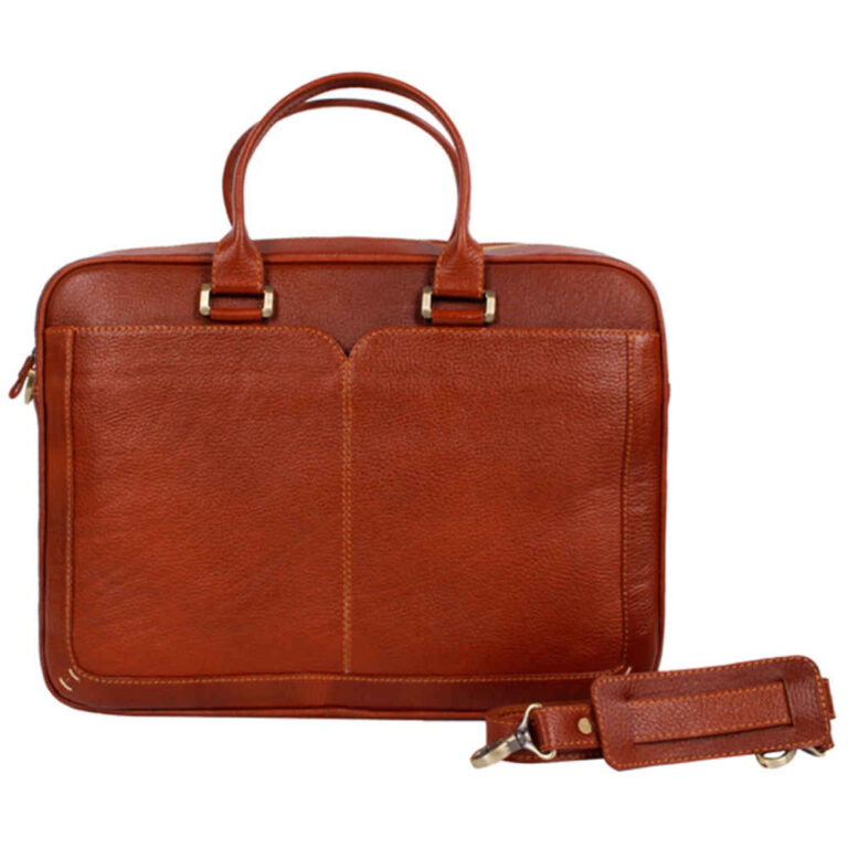 Real Leather Briefcase Model Sima - ShopiPersia