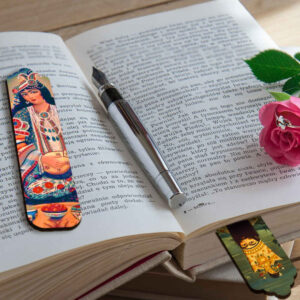 Artistic Persian Inspired Wooden Bookmark King & Queen - Set of 2 ...