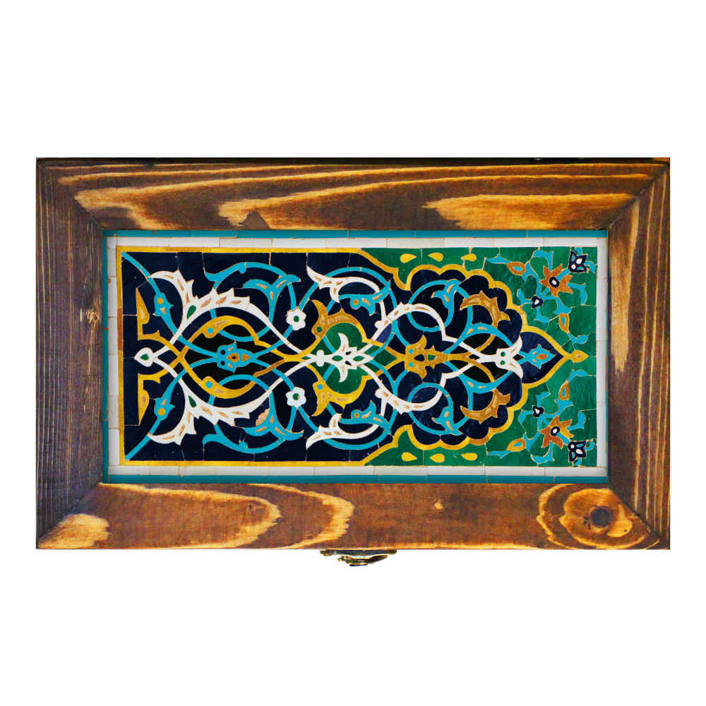 Wooden Flatware Storage Box Model Arman - ShopiPersia