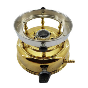 6 Liter Brass Gas Samovar Model Foad - ShopiPersia