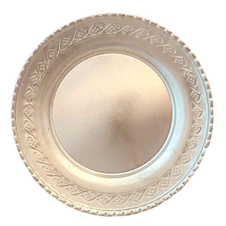 Hammered Copper Dinnerware Plate - Model Barman - ShopiPersia