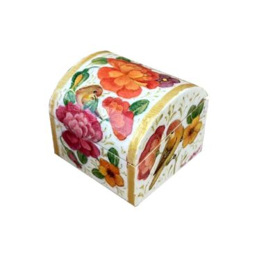 Handcrafted Bone Jewelry Box with Persian-Inspired Borhan Pattern ...