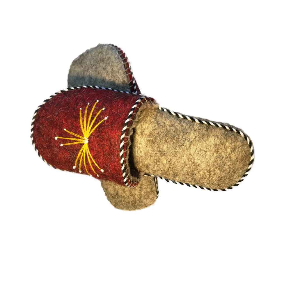 Persian Felt Slippers – Unique Design - ShopiPersia