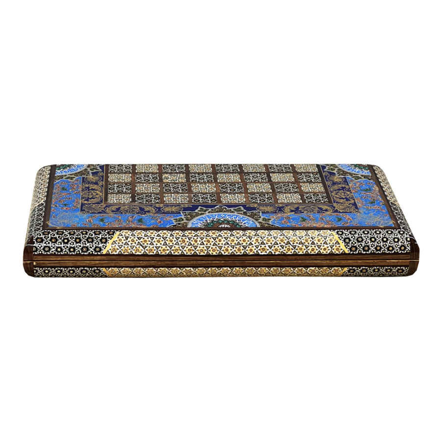 Persian Marquetry Chess Board Eslimi - ShopiPersia