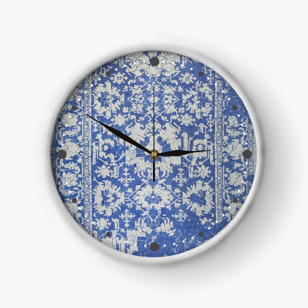 Persian-Inspired Analog Patterned Wall Clock - Modern - ShopiPersia