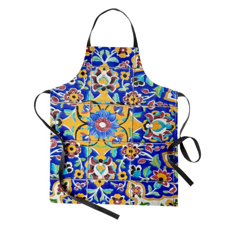 Persian Style Kitchen Apron Model Kashan - ShopiPersia