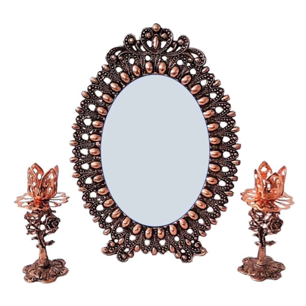 Copper Haft-sin Dishes Set Model Atrisa - ShopiPersia