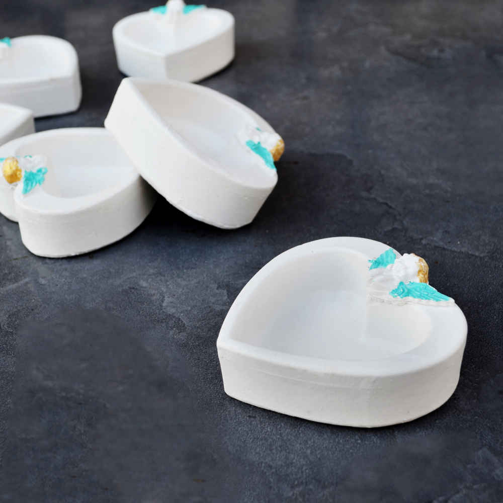 Haftseen Set Dishes with Mirror suitable for Nowruz Ghalb (6 Pcs ...