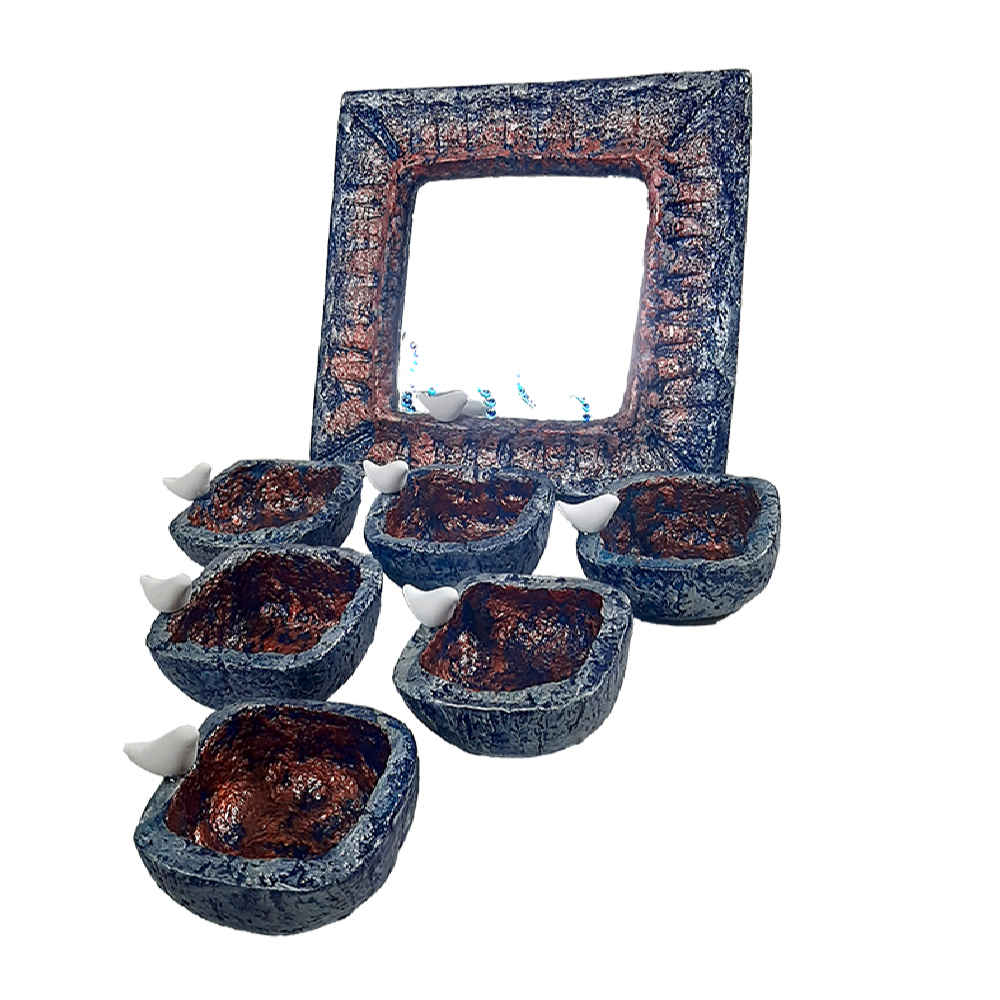 Haft-sin Dishes Set Model Morghe Amin - ShopiPersia