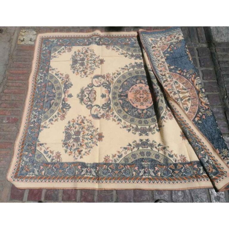 Large Boho Persian Style Indoor Floor Mat Abadan - ShopiPersia