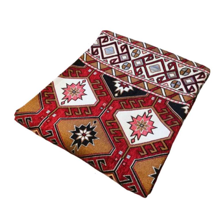 Large Boho Persian Style Indoor Floor Mat Hamta - ShopiPersia