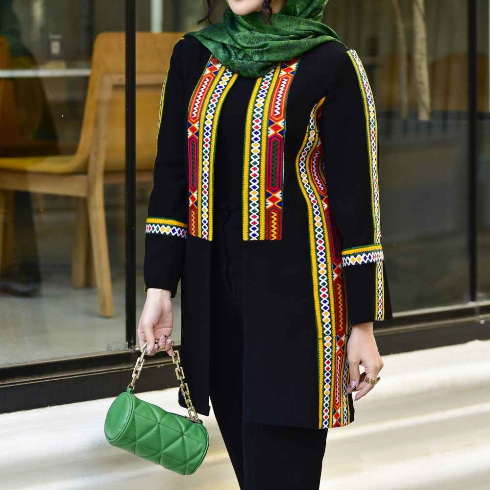 Persian Embroidered Manto & Pants Model Jasmine - ShopiPersia