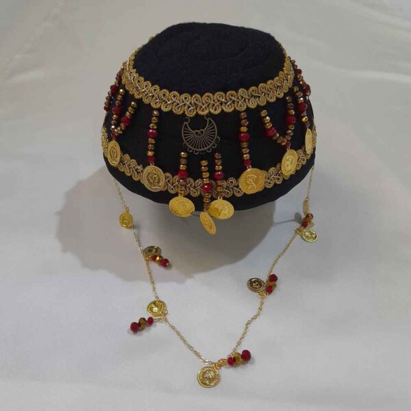 Handcrafted traditional Persian Ethnic Hat Hamadan Roja - ShopiPersia