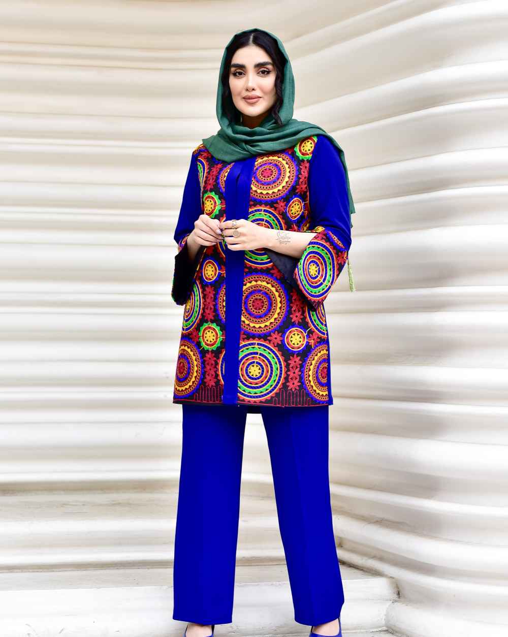 Persian Manto & Pants Model Afarin - ShopiPersia