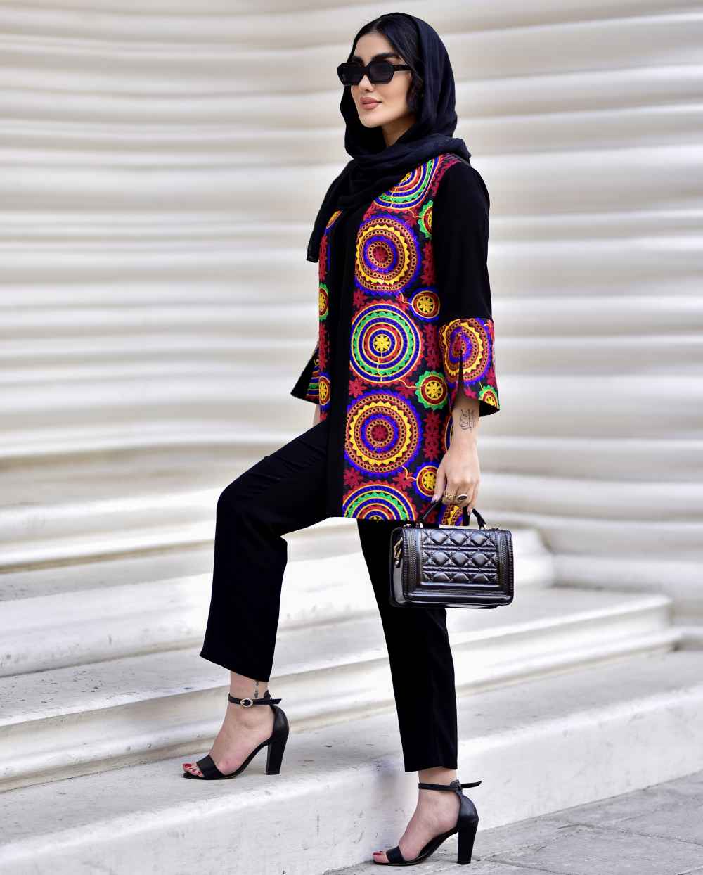 Persian Manto & Pants Model Afarin - ShopiPersia