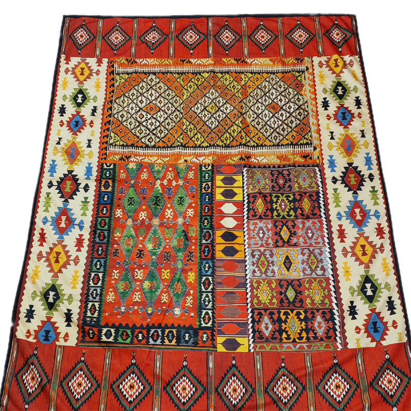 Persian Velvet Floor Mat Model Mahrokh - ShopiPersia