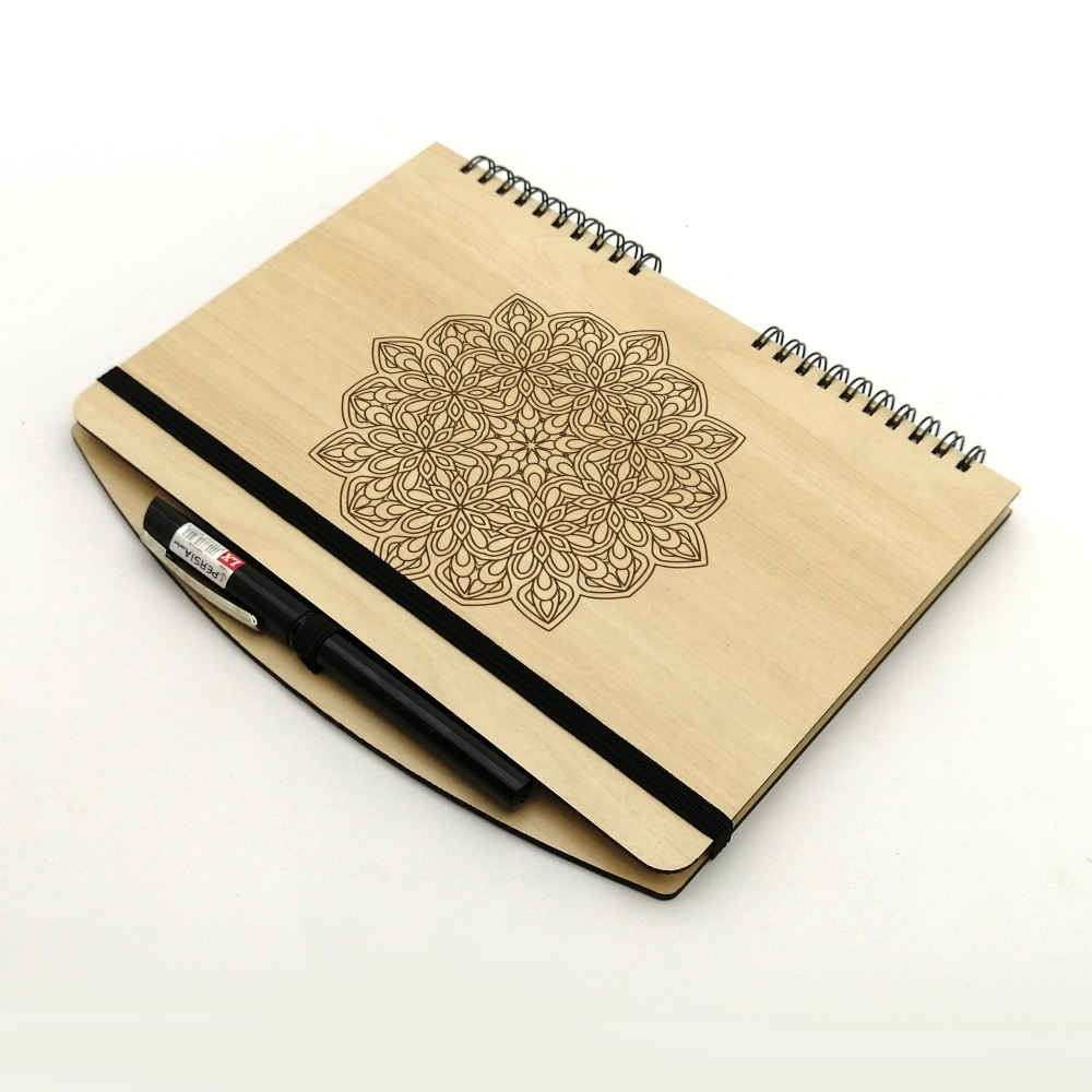 Persian Wooden Notebook – Versa Design, Versatile Wood Cover - ShopiPersia