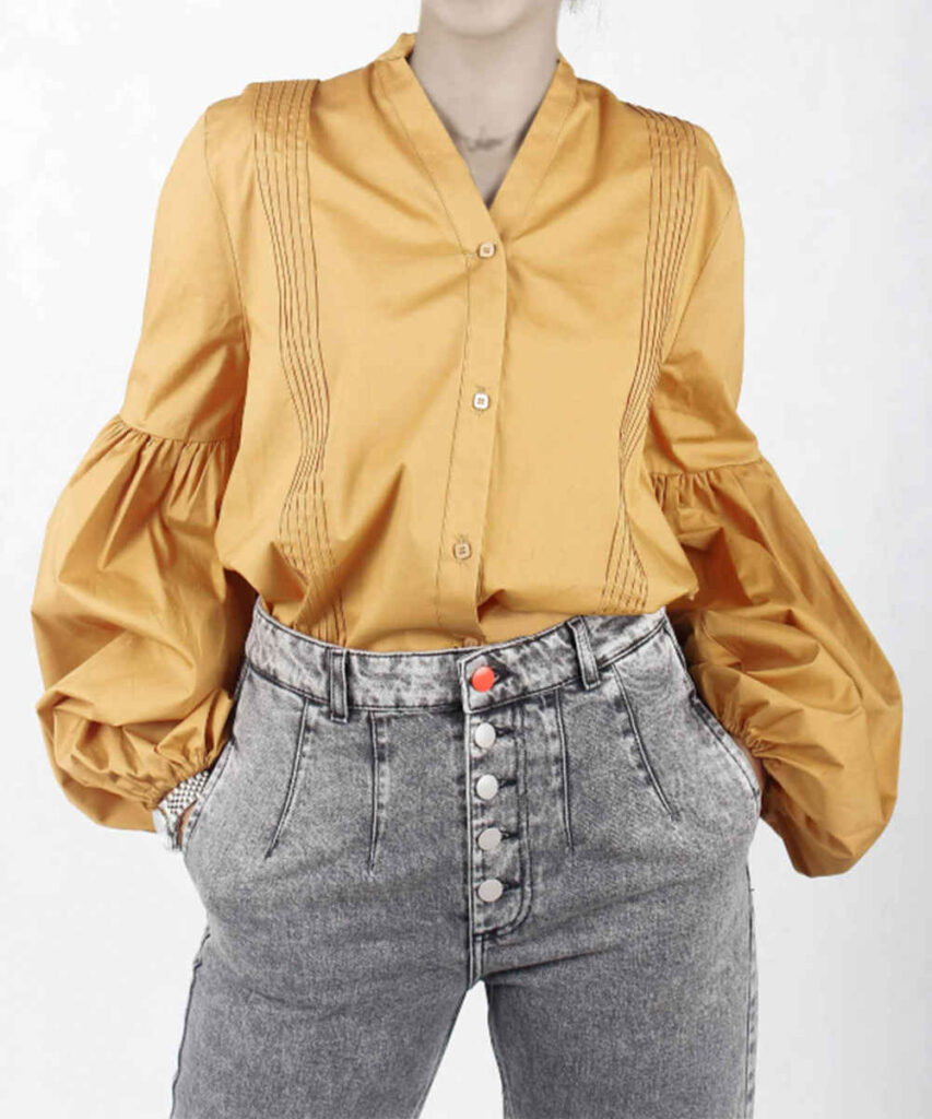 Women's Long Sleeve Blouse Model Ziba - ShopiPersia