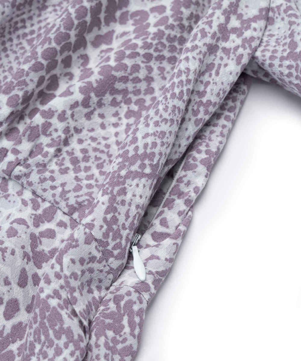 Women's Long Sleeve Dress with Snakeskin Design for Every Season Model ...