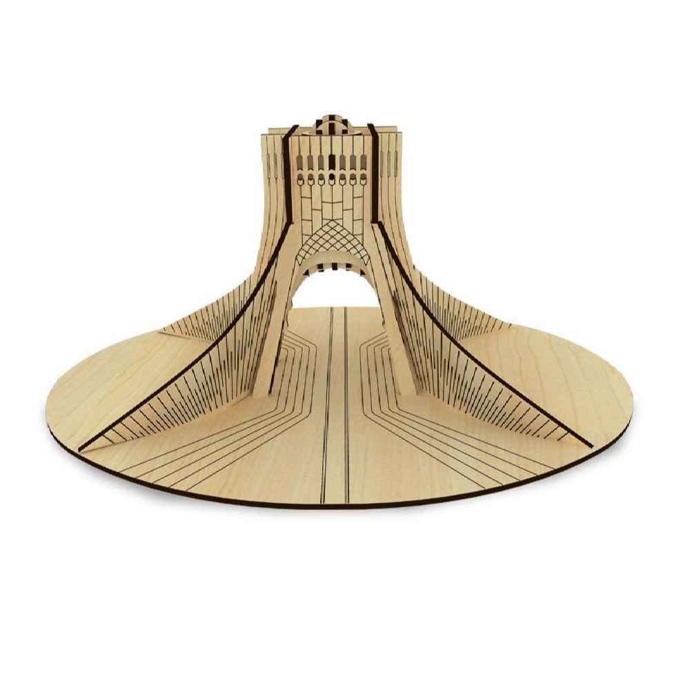 34-Piece 3D Puzzle: Azadi Tower – Miniature Model - ShopiPersia