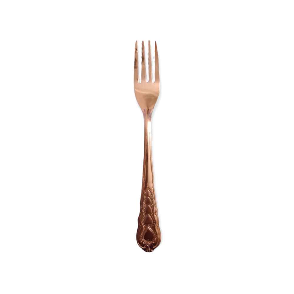 Copper Fork Model Heart (6pcs) - ShopiPersia