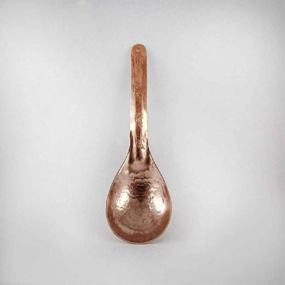Copper Nut Spoon Set - 3 Pieces Model Ghazal - ShopiPersia