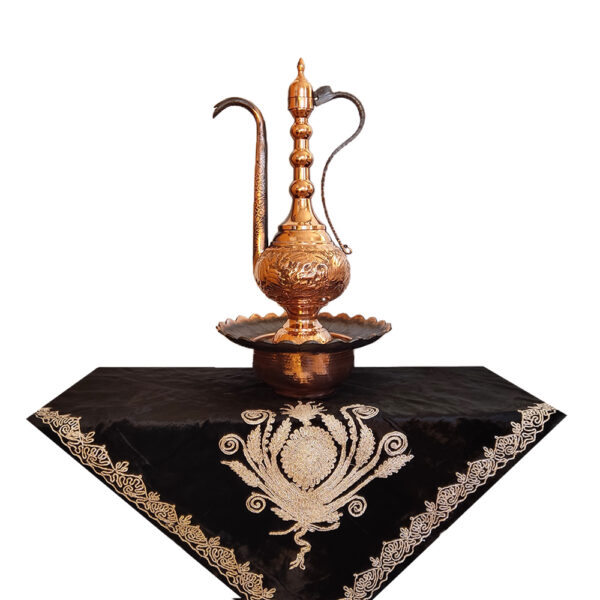 Decorative Persian Aftabeh With Basin Bowl Afra - ShopiPersia