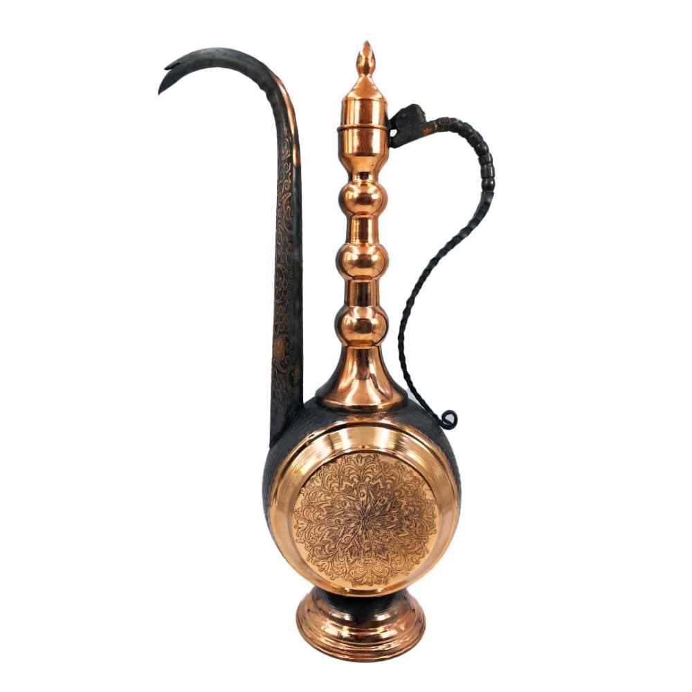 Decorative Persian Aftabeh With Wash Basin Bowl - ShopiPersia