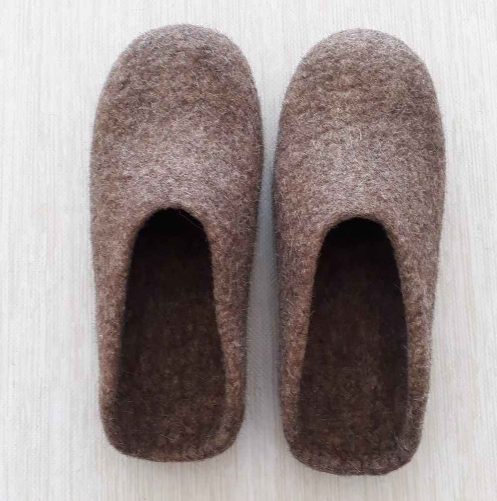 Natural Felt & Wool Slippers – Authentic Persian Craft - ShopiPersia
