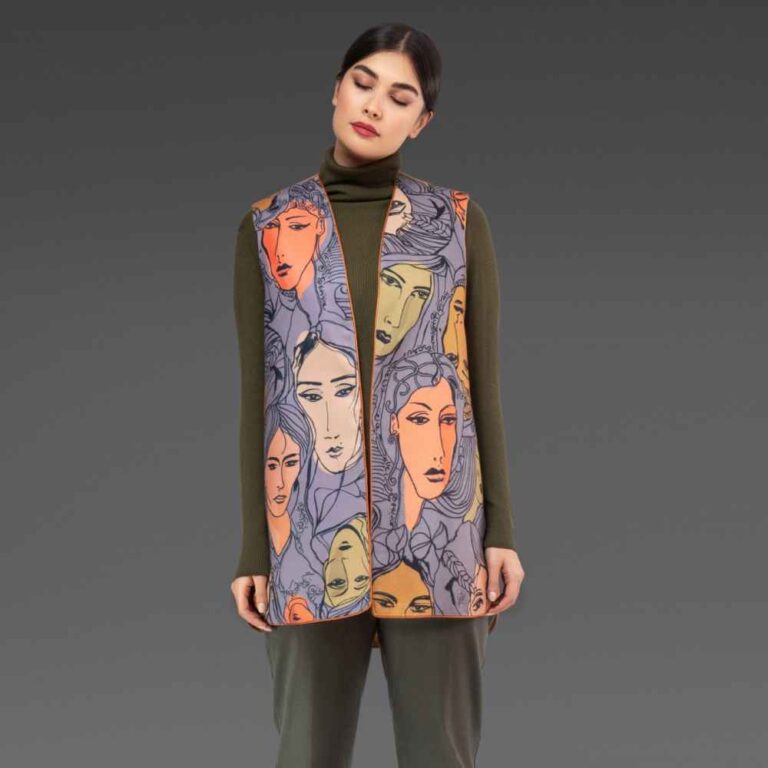Persian Women's Vest Model Leyli - ShopiPersia