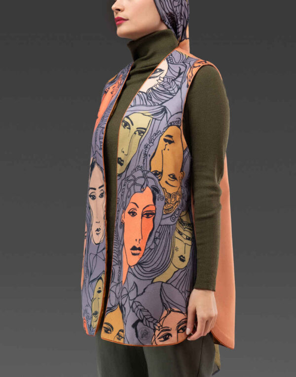 Persian Women's Vest Model Leyli - ShopiPersia