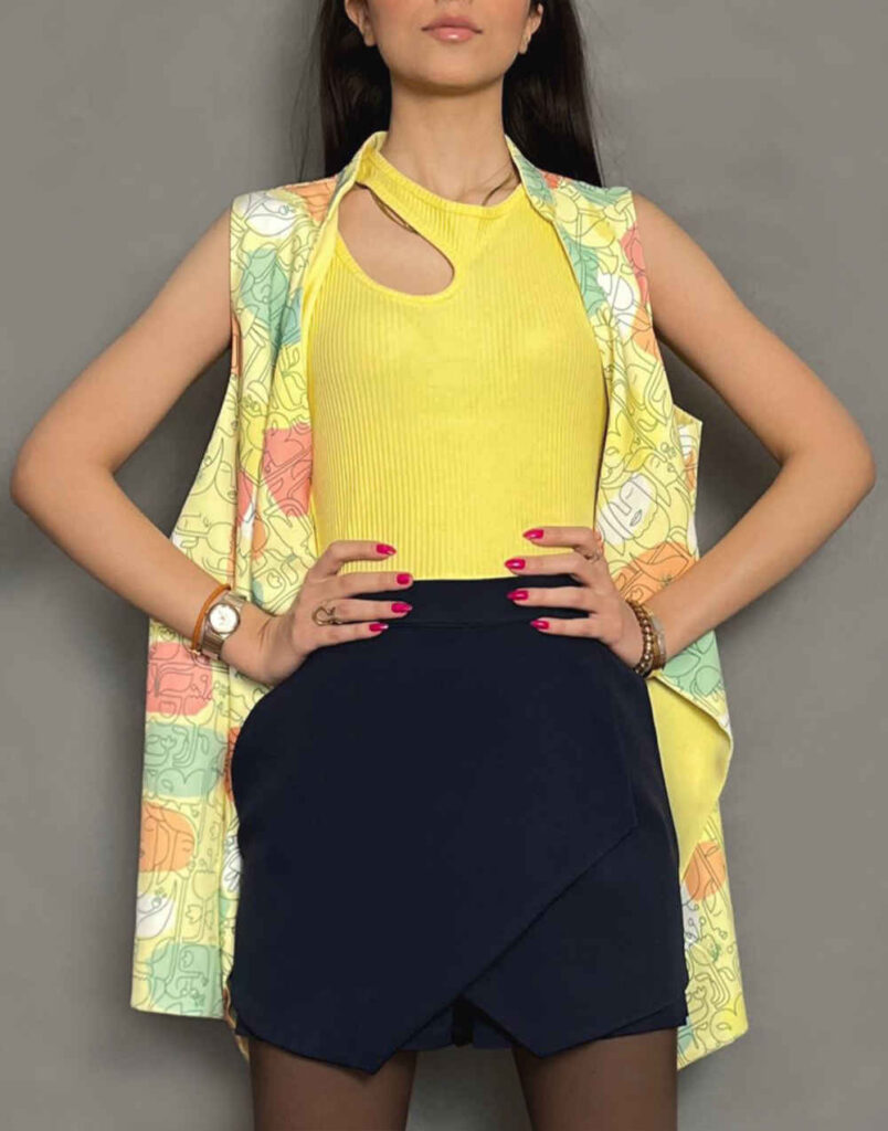 Persian Women's Vest Model Mastaneh - ShopiPersia