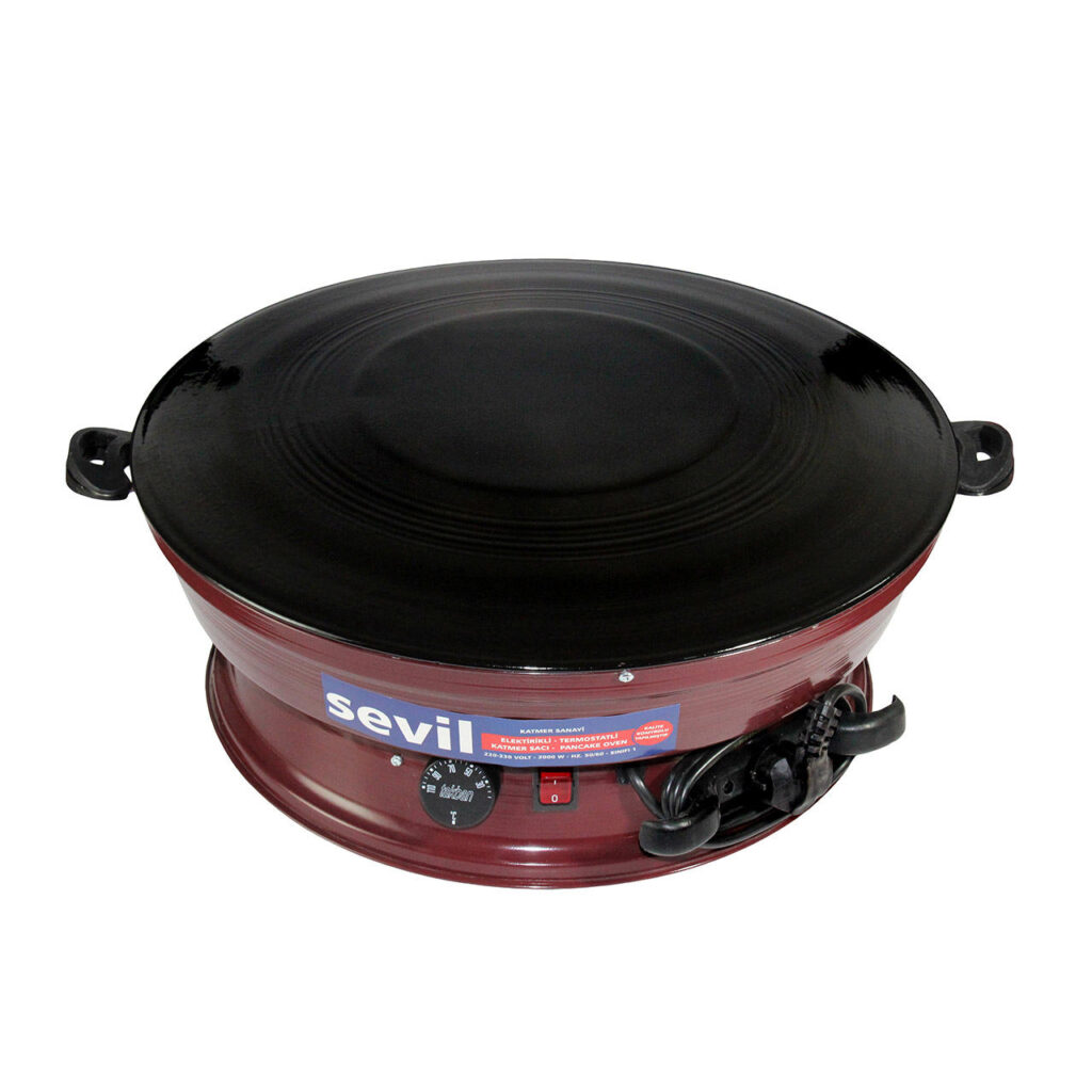 50 cm Saj Bread Maker Tava – Cast Iron Flatbread Pan