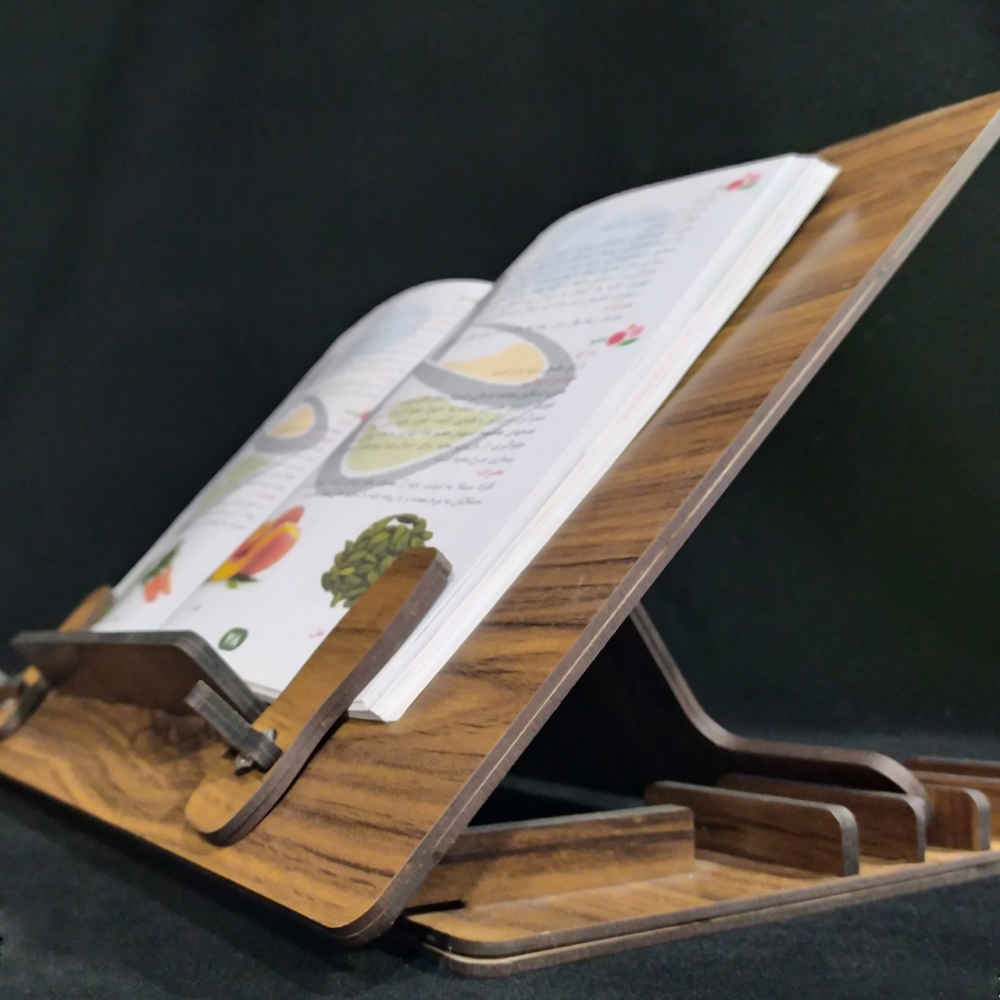 Foldable Wooden Book Stand Model Sarir - ShopiPersia
