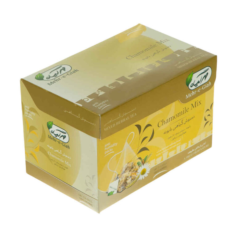 Mixed Herbal Tea Bags; Chamomile, Grain Bran, Stevia & Cinnamon