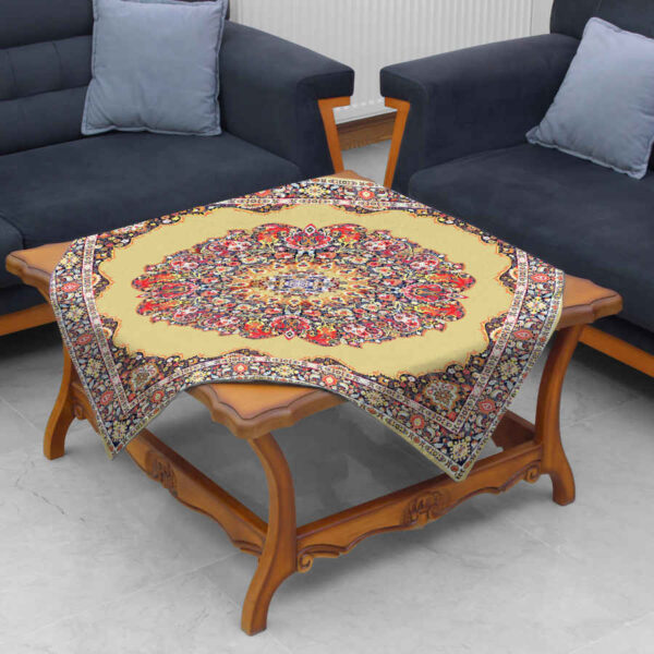 Velvet Tablecloth Persian Elegance Inspired Design Sonati - ShopiPersia