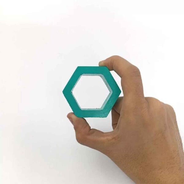 Wooden Geometric Brain Teaser Puzzle Model Hive - ShopiPersia