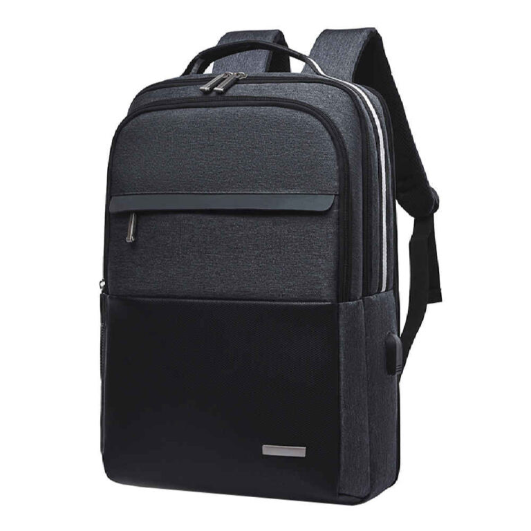 Black Waterproof Laptop Backpack Model Nikan - ShopiPersia