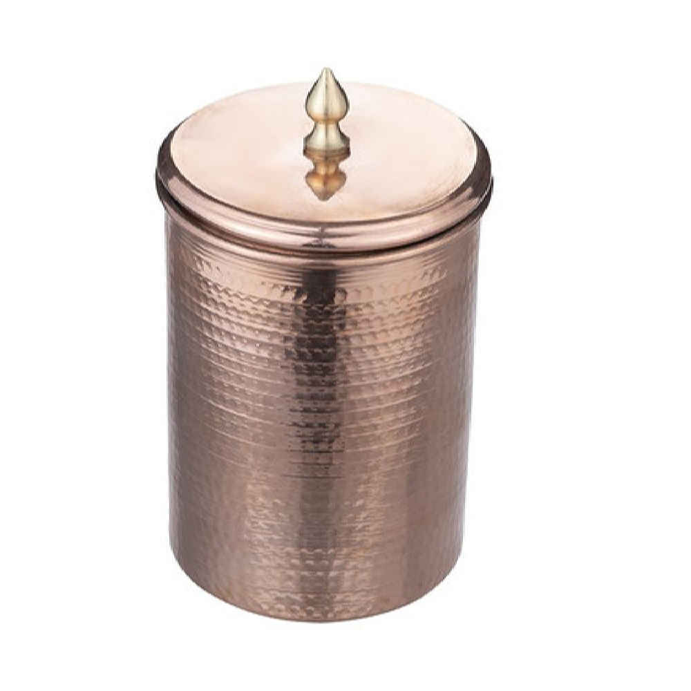 Copper Canister Jar Handcrafted to Enhance your Kitchen Hammered ...