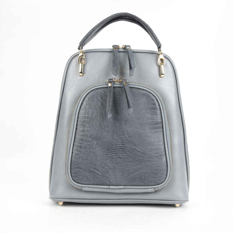 Leather Woman's Backpack Model Yasna - ShopiPersia