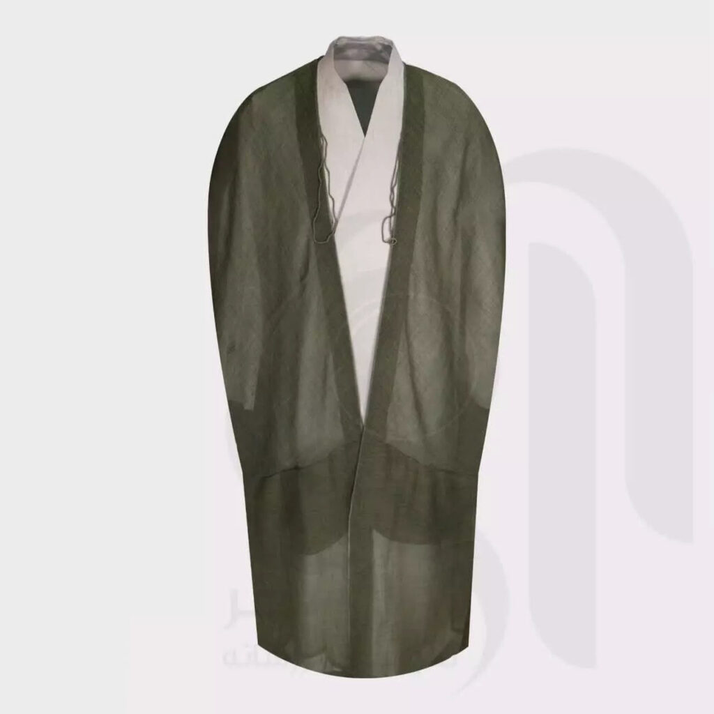Men's Merino Summer Bisht Cloak - Lace Fabric - Arab Islamic Design ...