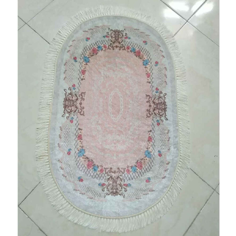 Oval Modern Rug Style Doormat Model Katayoon - ShopiPersia