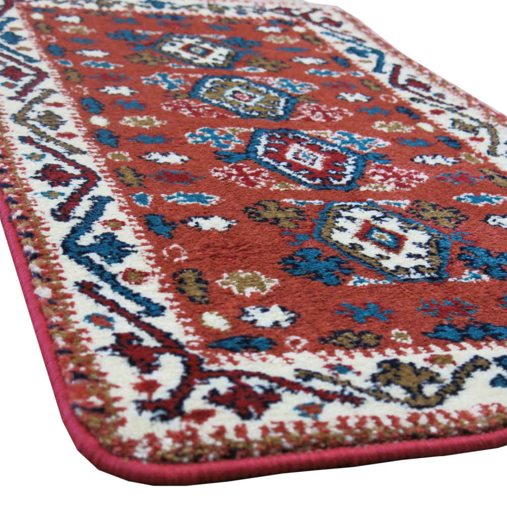Red Indoor Rug Style Doormat Model Hamoon - ShopiPersia