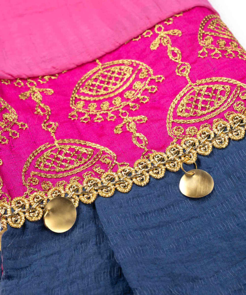 Sequin Balochi Embroidered Shawl for Women Narin - ShopiPersia